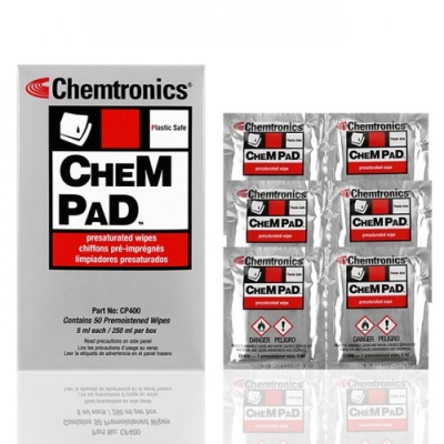 Chemtronics CP400 IPA 클리닝티슈(WIPES)/50매1pack/CHEMPAD/크리너 : 전동/기계/다몬/엔진 ...