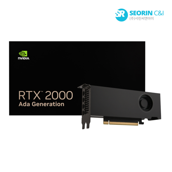 NVIDIA RTX 2000 Ada Generation D6 16GB 서린