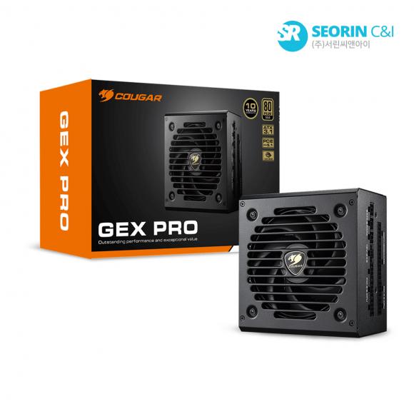 COUGAR GEX PRO 850 80PLUS골드 풀모듈러 ATX3.1 블랙