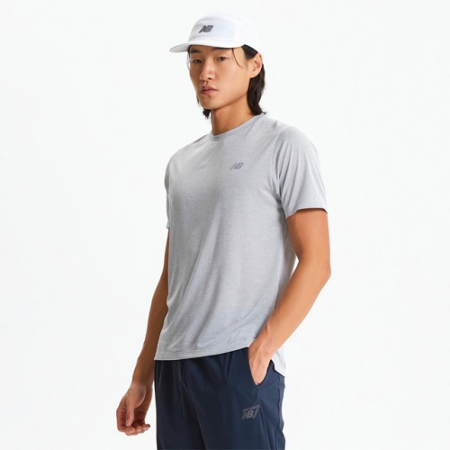 뉴발란스 남성 러닝 애슬레틱 반팔티 MT41253 그레이