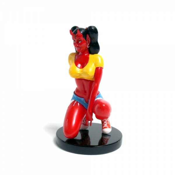 2003 COOP "DEVIL GIRLS" Mini statue #2 / Simian Productions