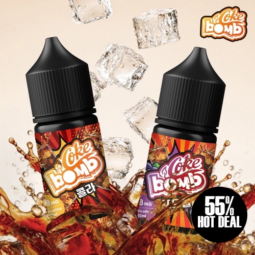 [55% Sale] 입호흡 코크밤(Coke Bomb) | 입호흡 액상 - 니코뽕닷컴 전자담배 액상
