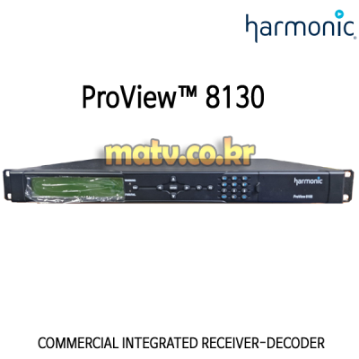 Proview-8130 [HARMONIC ProView 8100series MPEG-2 DVB-S/S2 PROFESSIONAL ...