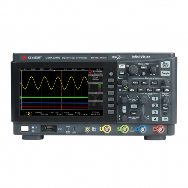 DSOX1202A | D1202BW1A | 100 Mhz | 2CH | 키사이트 1000 X-시리즈 | 오실로스코프 | Keysight