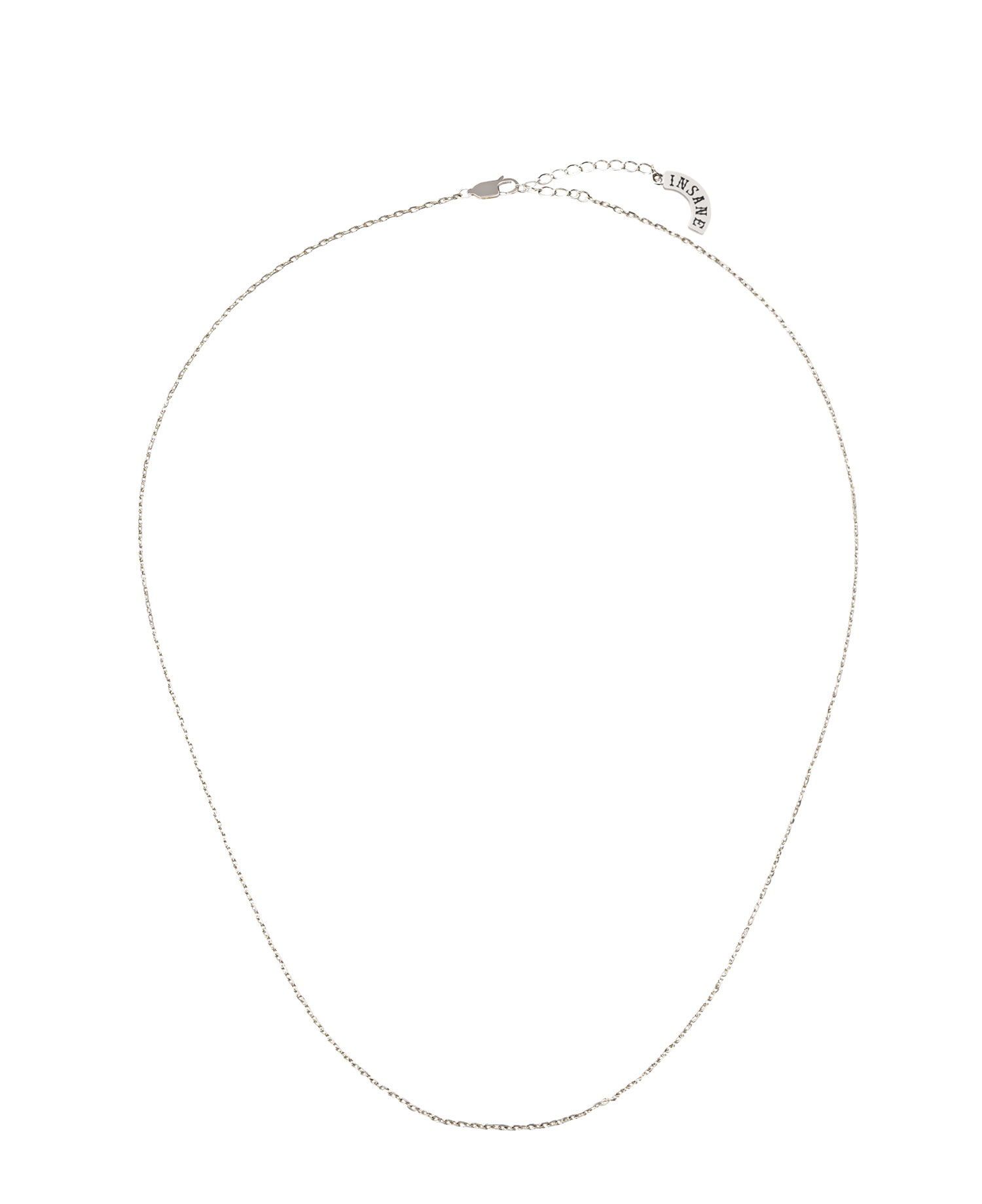 INSANE GARAGE | INSANE BASIC CHAIN NECKLACE_SILVER