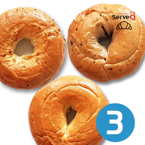 고메 베이글 110g 18개 저당 저지방 3종 세트 플레인 블루베리 어니언 카페 디저트 빵