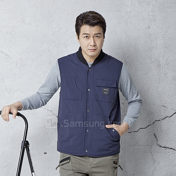 겨울조끼 | K2 Safety 21VE-F103 패딩 조끼 | 단체복은 삼성스포츠