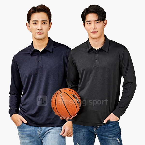 피오젠(PIOZEN)PT-07~08 단체카라티 카라티제작 삼성스포츠 단체티 주문제작