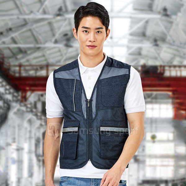 피오젠(PIOZEN)PS-V66 단체조끼 삼성스포츠