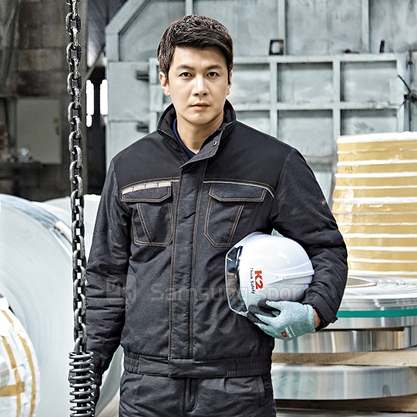 현장패딩작업복 상의 | K2 Safety 21JK-F171R 동계 작업복(상의) | 단체복은 삼성스포츠
