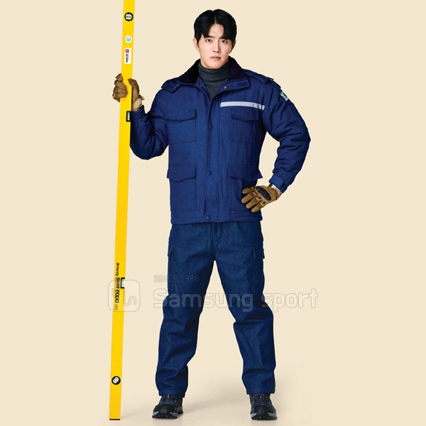 피오젠(PIOZEN)PW-J412 (상하세트)작업복 겨울작업복 삼성스포츠 단체복 주문제작