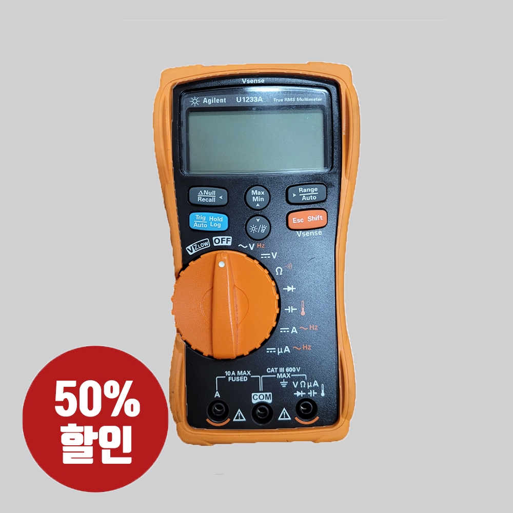 키사이트 디지털 멀티미터 휴대형 U1233A(데모장비)[KEYSIGHT]:대광계측기